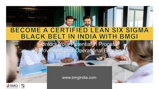 Design for Lean Six Sigma Training Bridging Lean & Six Sigma for ...