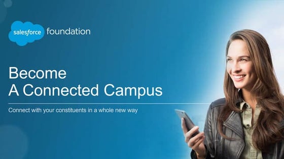 Connected Campus — The Future is Your Student | PPT