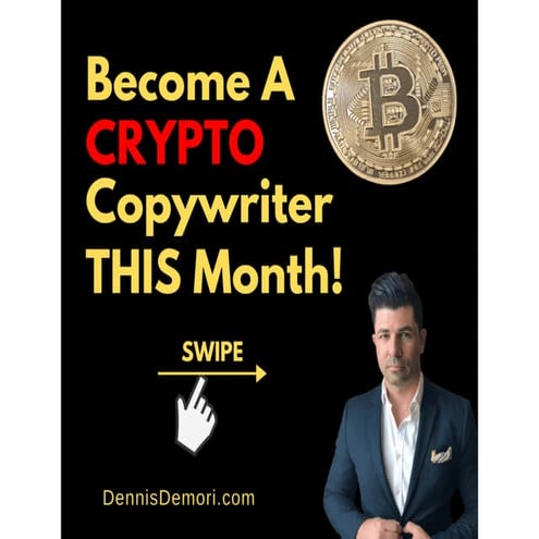 Become a crypto copywriter this month | PDF | Freelance Writing ...