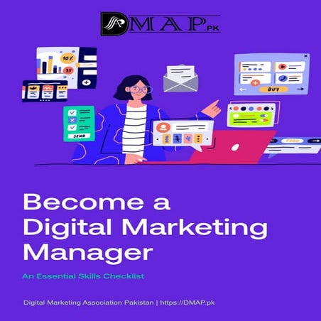 Become a Digital Marketing Manager | PDF