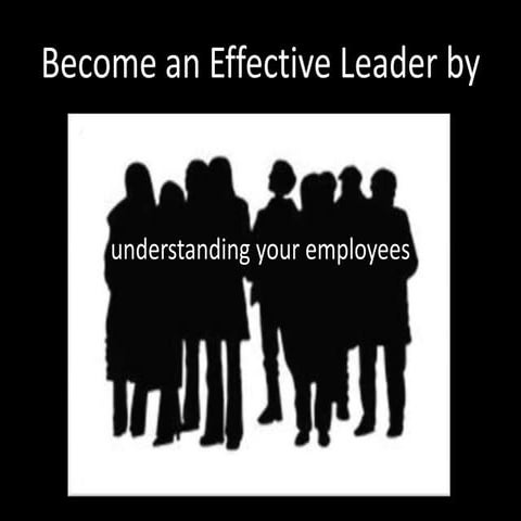 Become an Effective Leader | PPTX