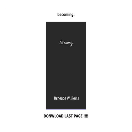 becoming. | PDF