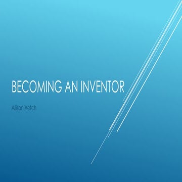 Becoming an inventor incredible final project | PPT