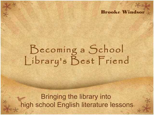 Activities for School Library Periods | PDF