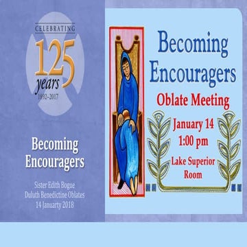 Becoming Encouragers | PPTX