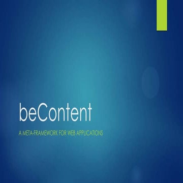 beContent | PPTX