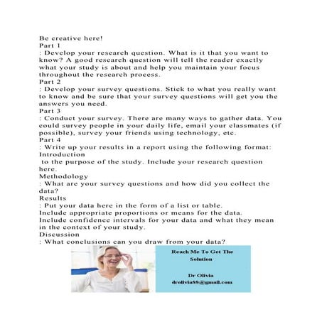 Parts of a Research Paper | DOCX