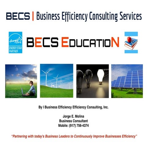 BECS Inc Energy Educational Programs | PDF