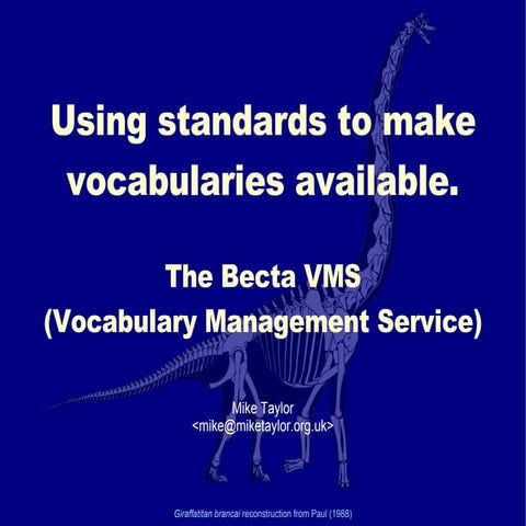 Becta Vms | PPT