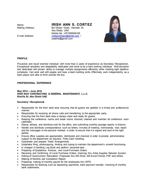 HANAN CV | DOCX | Business Administration | Business