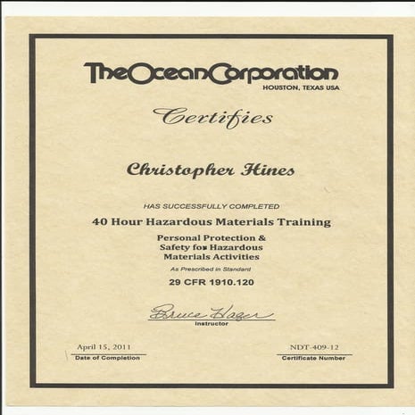 hazardous material training | PDF