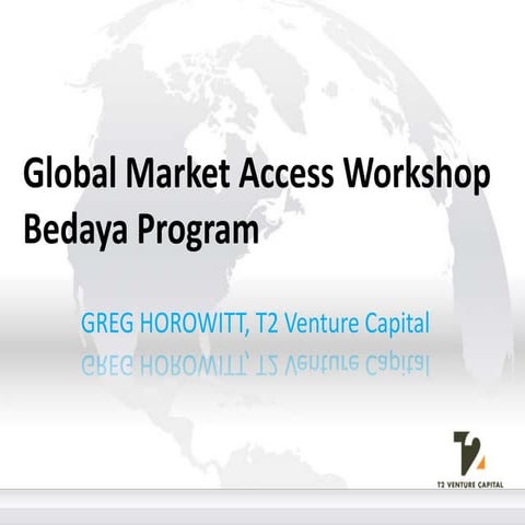 Global Market Access Workshop | PPTX