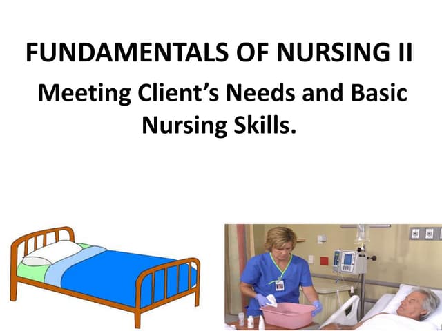 Fundamentals of nursing basic procedures Bed Making.pdf