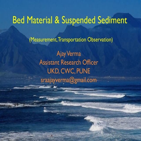 Bed Material and Suspended Sediment.pptx