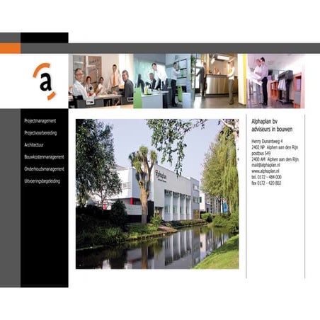 Bedrijfspresentatie Alphaplan | PDF