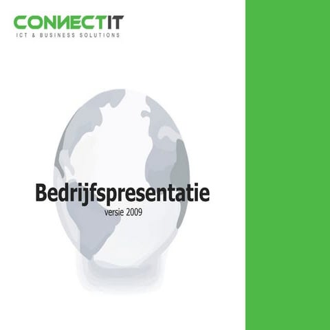Bedrijfspresentatie Connect It | PPT