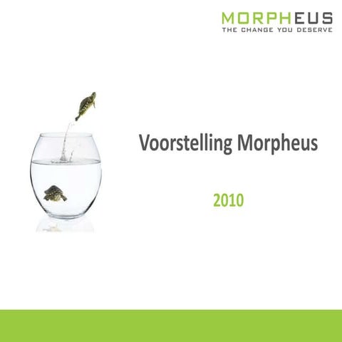 Bedrijfspresentatie Morpheus 2010 | PPT