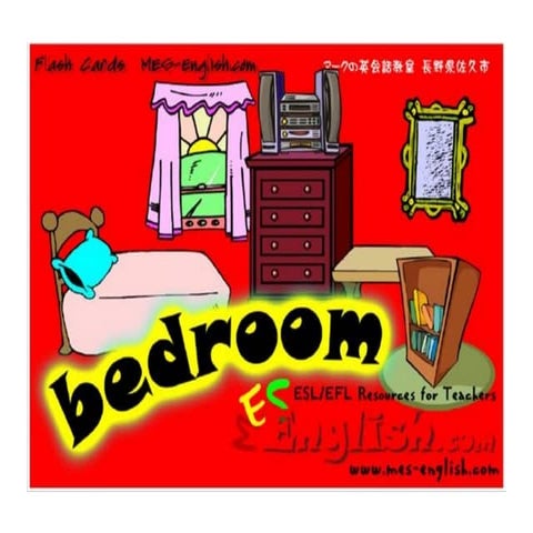 Bedroom flashcards | PPT