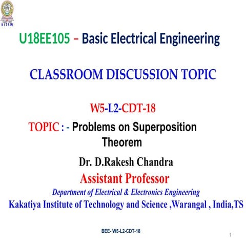 Basic electrical engineering presentation | PPT