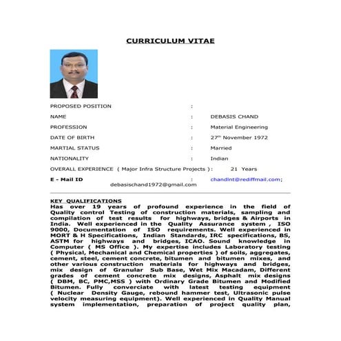 cv.dchand copy | PDF