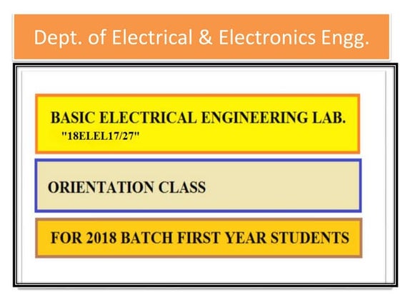 Basic Electrical Parameters ( Basic Electrical Engineering) | PPTX | Chemistry | Science