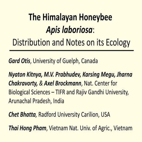Apis laboriosa the himalayan honey bee.pdf
