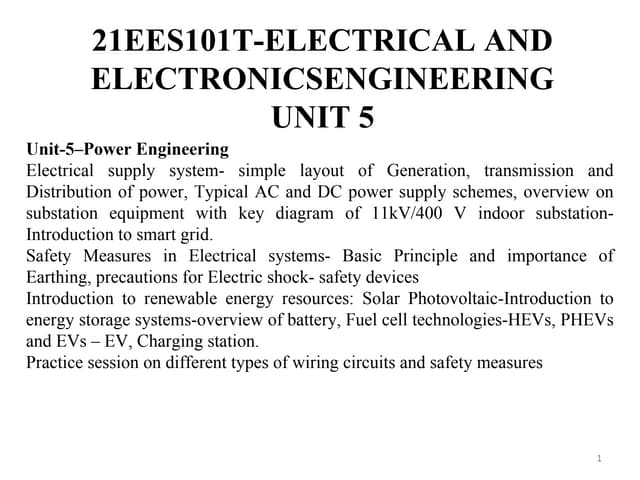 Electric power system | PPT