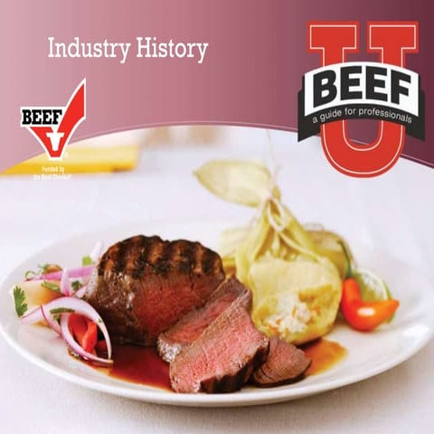 Beef U - Industry History | PPTX
