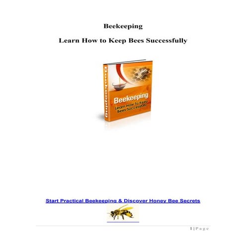 Beekeeping | PDF