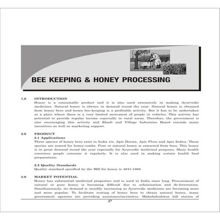 Bee keeping honey | PDF