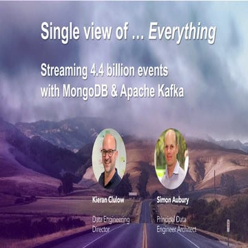 MongoDB World 2019: IAG: Single View of Everything - Making the World a ...