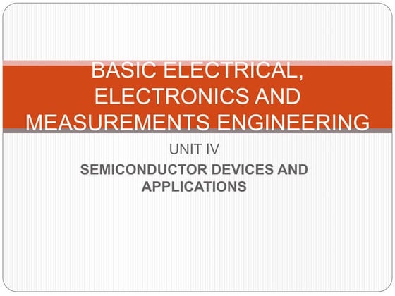 SEMICONDUCTOR (project) | ODT | Chemistry | Science