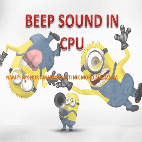 Beep sound | PPTX