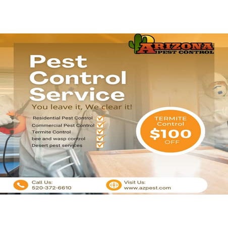 Guard Your Home With AZ Pest Control in Tucson, Green Valley and Vail ...