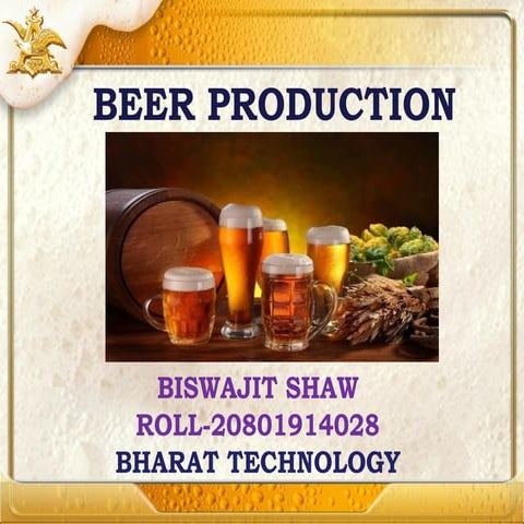 Beer production | PPT