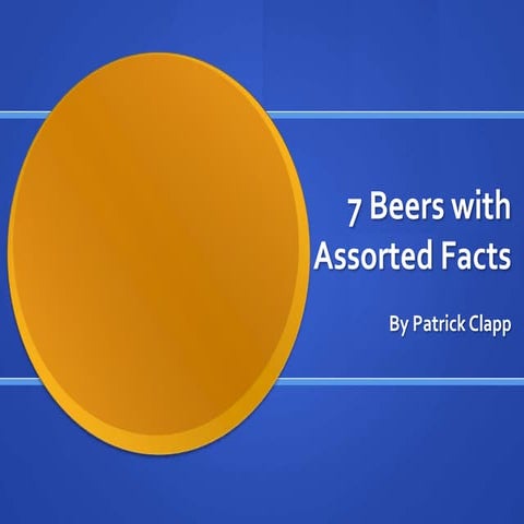 Beer Facts | PPTX