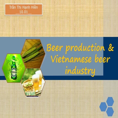 Beer production | PPT