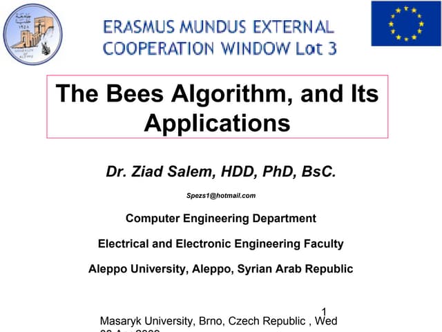 Bee Algorithm 1761