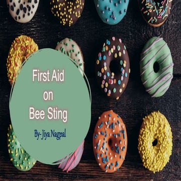 Bee sting | PPTX