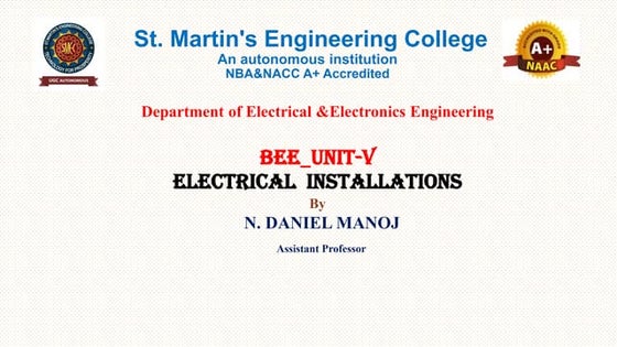 Electrical Installation:Electrical Installation: Components of LT Switchgear: Switch Fuse Unit ...