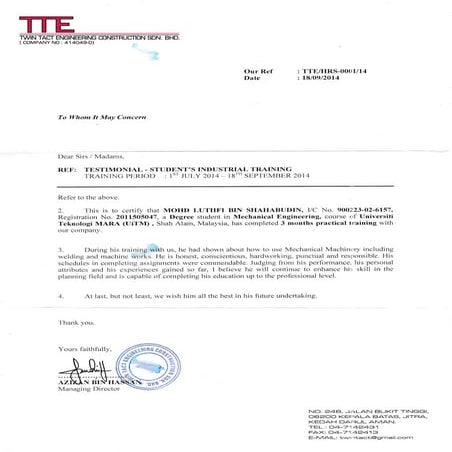 Verification of Internship | PDF