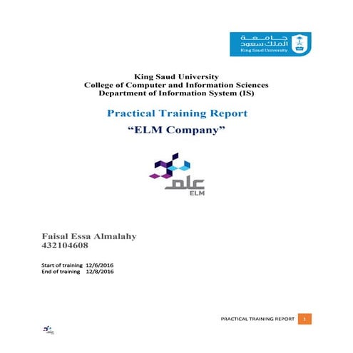 Final Report (For University) | PDF