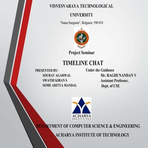 Timeline Chat Android Project | PPT