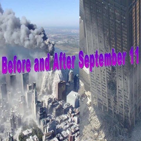 Before And After September 11 | PPT