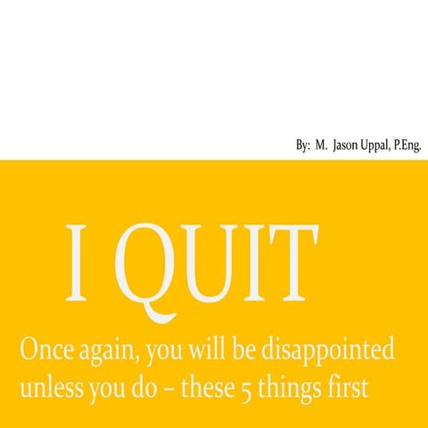 Before you quit | PDF