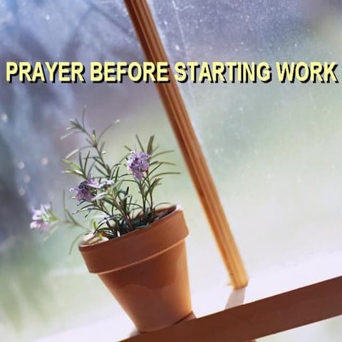 Before You Start Work Today | PPT