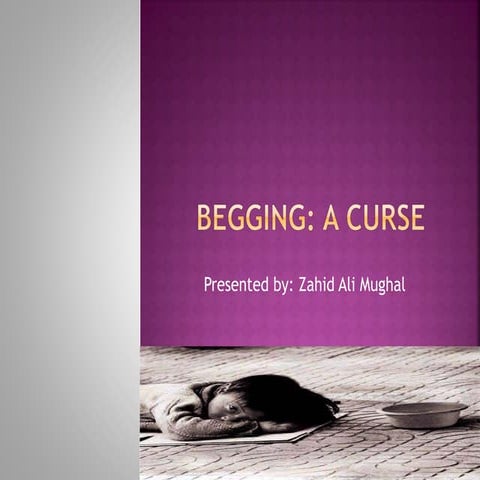 Begging | PPTX
