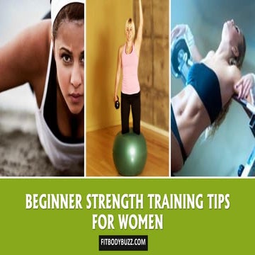 Beginner Strength Training Tips for Women | PDF