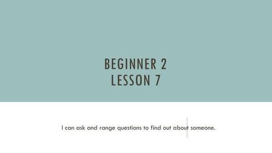 Present simple | PDF