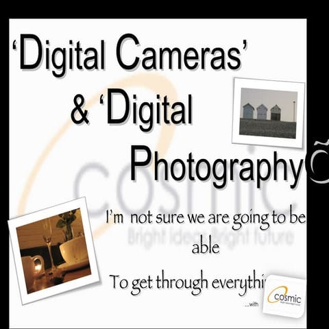 Beginners Camera Course Show 2009 | PPT